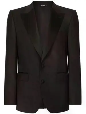 Dolce & Gabbana Contrasting Lapels Two-piece Suit