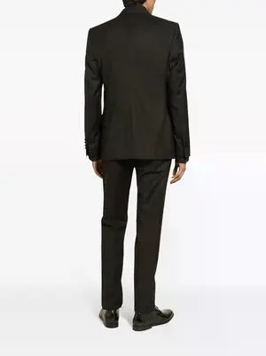 Dolce & Gabbana Contrasting Lapels Two-piece Suit