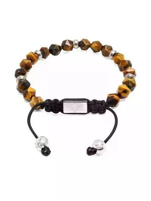 NIALAYA JEWELRY Beaded Bracelet With Logo Engraving