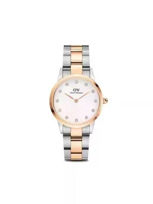 DANIEL WELLINGTON Iconic Link Lumine Watch - Silver