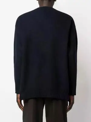 JIL SANDER Drop Shoulder Long Sleeve Jumper