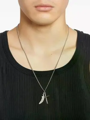 Emanuele Bicocchi Piuma Pendant Necklace