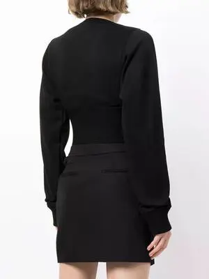 1017 Alyx 9sm Cropped Sweatshirt-sleeve Top