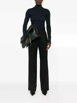 SEMICOUTURE Tailored Pleat Detail Trousers