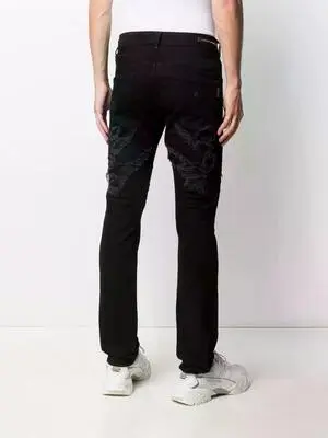Philipp Plein Super-straight Destroyed Jeans