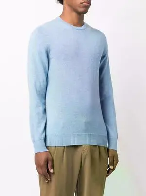 Fedeli Fine Cashmere Jumper - Blue