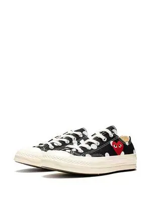 CONVERSE Comme Des Garçons Play X Chuck 70 Ox Polka Dot Sneakers - Black