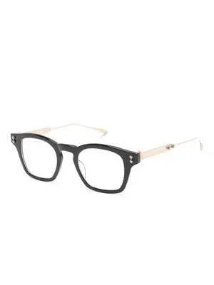 AKONI Wise Square-frame Eyeglasses - Black
