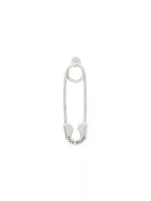 TRUE ROCKS Safety Pin Stud Earring - Silver