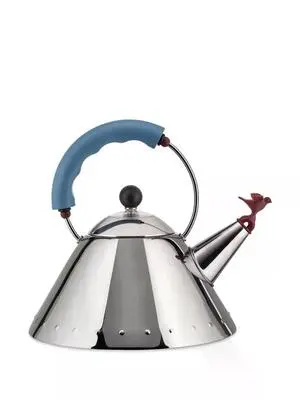 ALESSI Bird Metallic-effect Kettle - Silver