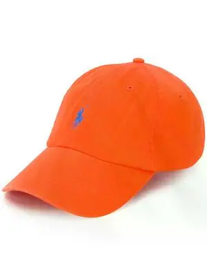 Polo Ralph Lauren Embroidered Baseball Cap - Orange