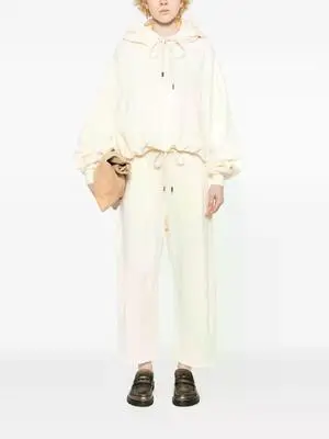 R13 Pleated Cropped Track Pants