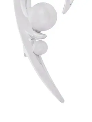 SHAUN LEANE Cherry Blossom Pearl Earrings - Silver