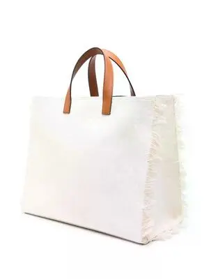 Fendi Jacquard-logo Canvas Tote Bag