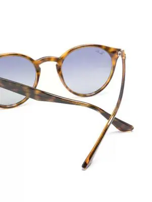 Ray-ban Tortoiseshell Round Frame Sunglasses - Brown