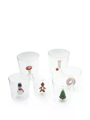 CU I SEEYOU Christmas 3d-detailing Glasses - Neutrals