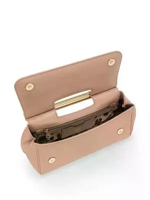 Dolce & Gabbana Sicily Leather Top Handle Bag