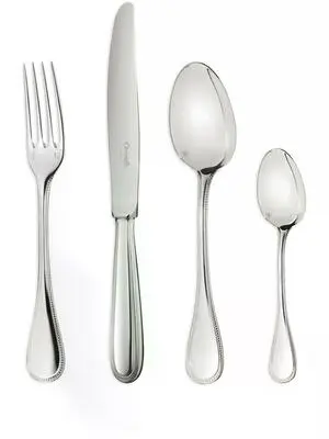 Christofle Perles 24-piece Flatware Set - Silver