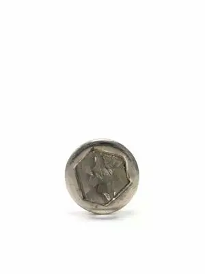 PARTS OF FOUR Herkimer Spike Earring - Silver