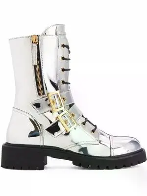 Giuseppe Zanotti Metallic Boots For Women
