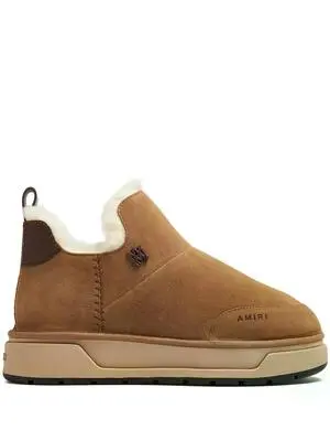 Amiri Malibu Suede Boots - Brown