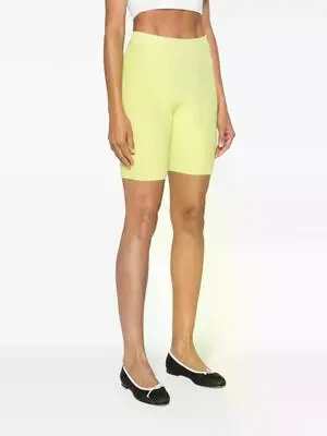 SAMSOE SAMSOE Ribbed High-waisted Shorts