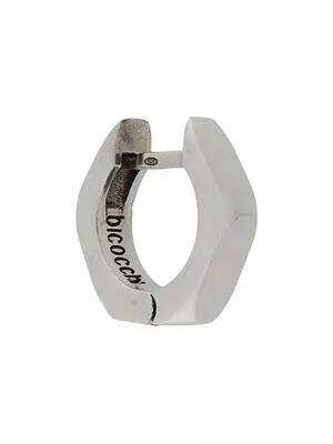 Emanuele Bicocchi Singular Hexagonal Hoop Earring