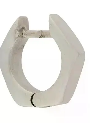 Emanuele Bicocchi Singular Hexagonal Hoop Earring