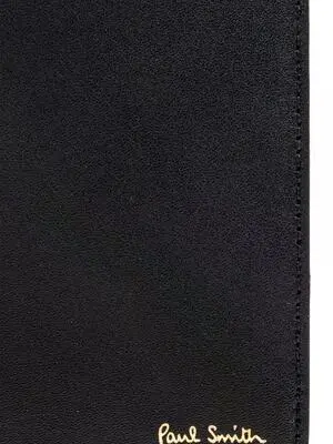 Paul Smith Signature-stripe Wallet - Black