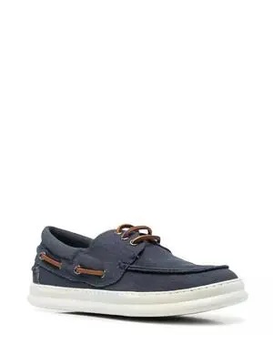 Camper Runner Four Lace-up Boat Shoes - Blue