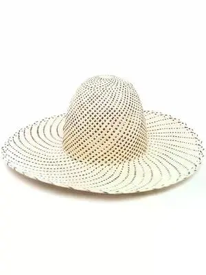Henrik Vibskov Woven Sun Hat - Neutrals