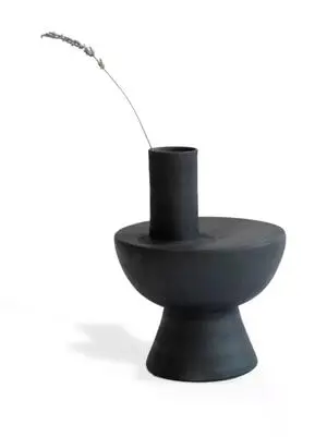 ORIGIN MADE Charred Chimney Clay Vase