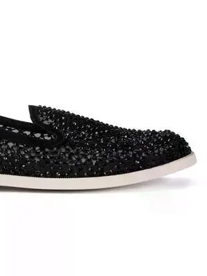 LE SILLA Gilda Loafers - Black