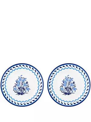 AQUAZZURA CASA Jaipur Dinner Plates - Blue