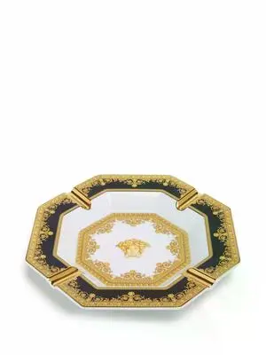 Versace I Love Baroque Porcelain Ashtray - White