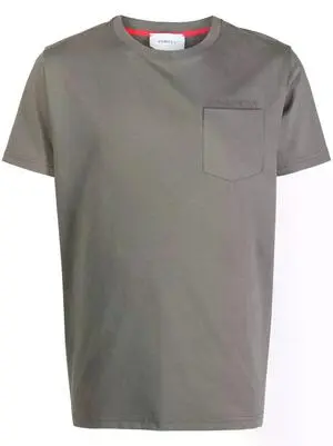 PORTS V Patch-pocket T-shirt - Grey