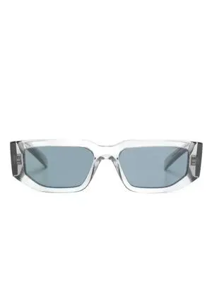 Prada Rectangle-frame Sunglasses - Grey