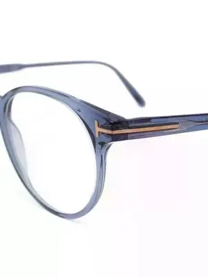 TOM FORD Ft5695b Round-frame Glasses