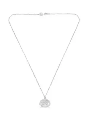 DOWER & HALL Sterling Lion Talisman Necklace