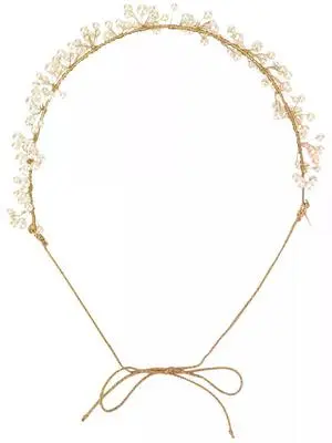 Jennifer Behr Tie Detailed Hair Accessories