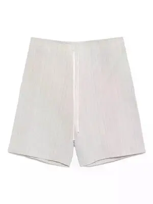 FORME D'EXPRESSION Striped Drawstring Shorts