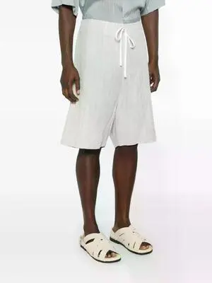 FORME D'EXPRESSION Striped Drawstring Shorts