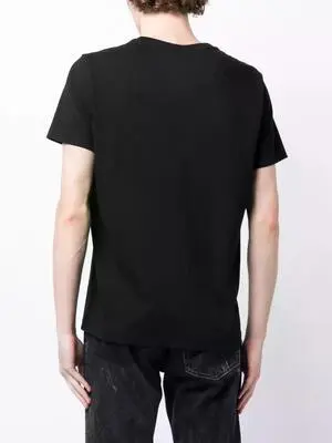 PORTS V Logo-embroidered T-shirt