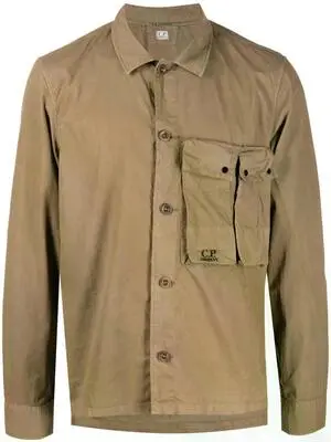 C.p. Company Embroidered Overshirts For Men
