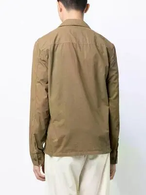 C.P. COMPANY Logo-embroidered Cotton Shirt