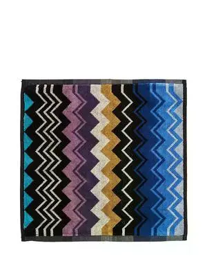 Missoni Zig-zag Print Towel Set - Black