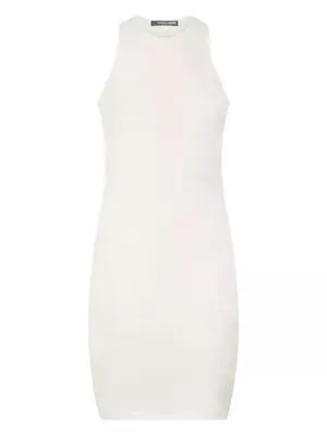 Roberto Cavalli Ripped-effect Mini Dress