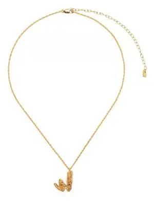 LOVENESS LEE 18kt -plated Sterling Silver Alphabet Pendant Necklace - Gold
