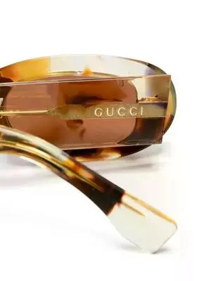 Gucci Oval Frame Sunglasses