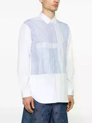 Comme Des Garçons Stripe-detailed Shirt